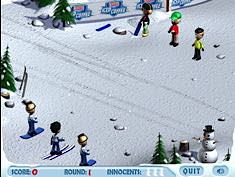 SKI SLOPE jeu en ligne | Jeux POMU