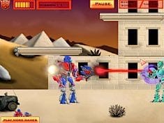 TRANSFORMERS TAKE DOWN jeu en ligne | Jeux POMU