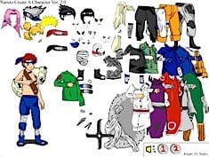 NARUTO CREATE A CHARACTER 2 jeu en ligne | Jeux POMU