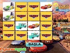 CARS 2 MEMORY jeu en ligne | Jeux POMU