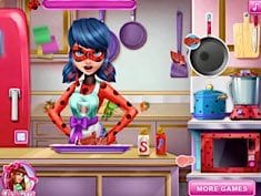 MIRACULOUS LADYBUG REAL COOKING jeu en ligne | Jeux POMU