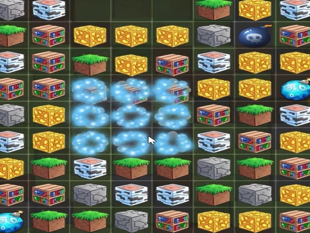 MINECRAFT BLOCK MATCH jeu en ligne | Jeux POMU