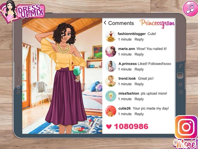 NEW TOP MODEL AT PRINCESSGRAM jeu en ligne | Jeux POMU