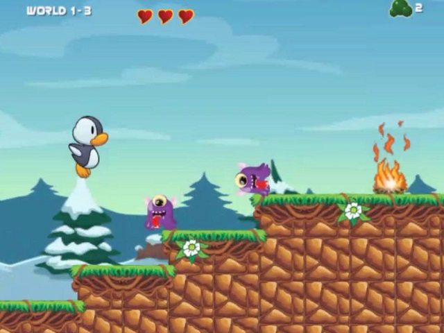 PENGUIN ADVENTURE jeu en ligne | Jeux POMU