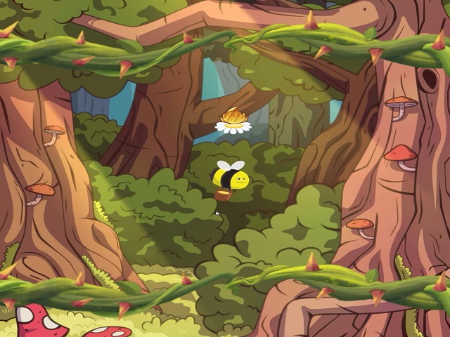 JUMPING BEE jeu en ligne | Jeux POMU