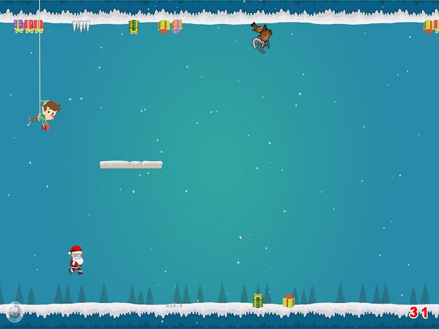 JUMP SANTA JUMP jeu en ligne | Jeux POMU