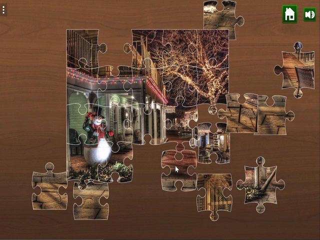 JIGSAW PUZZLE XMAS jeu en ligne | Jeux POMU