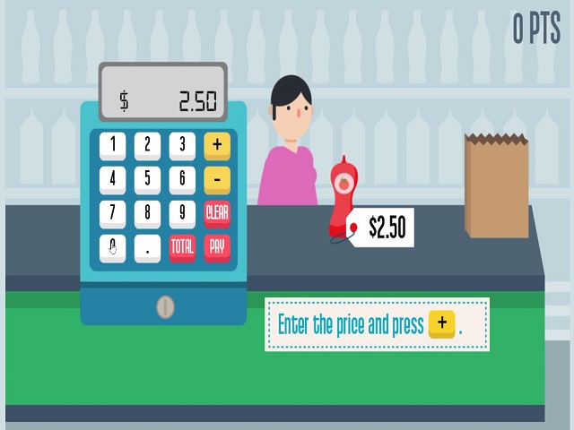 CASHIER NUMBERS jeu en ligne | Jeux POMU