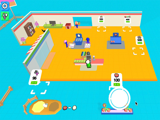 MINI MARKET TYCOON jeu en ligne | Jeux POMU